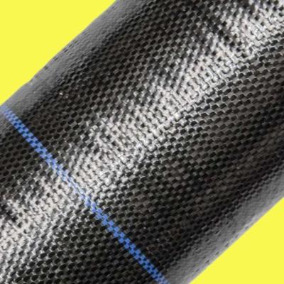 China Landscape Black Spunbond Non Woven Ground Cover Vegetable Garden Weed Barrier Anti Uv Fabric Weed Mat for sale