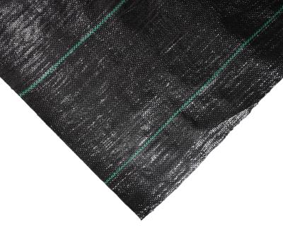 China UV Treated Agriculture Garden Landscape Weed Barrier PP Woven Geotextile Fabric Anti Aging Weed Control Mat Ground Cover en venta