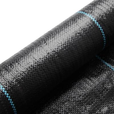 China nonwoven anti weed mat Black Film polypropylene material Agriculture Farming weed barrier block fabric en venta