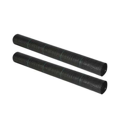 China Factory Supply PP Woven Weed Control Mat / Ground Cover Mesh Fabric / Agricultural Black Plastic Ground Cover for sale
