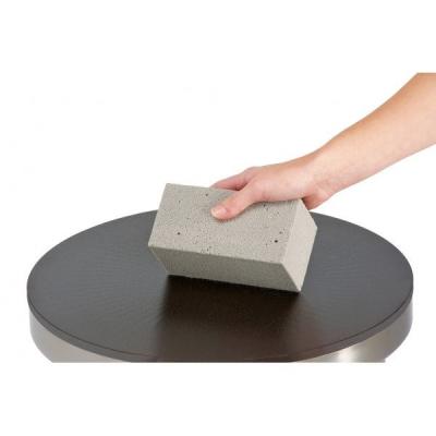 China Black cleaning stone pumice stone China Magic large Black griddle grill stone griddle block brick for sale