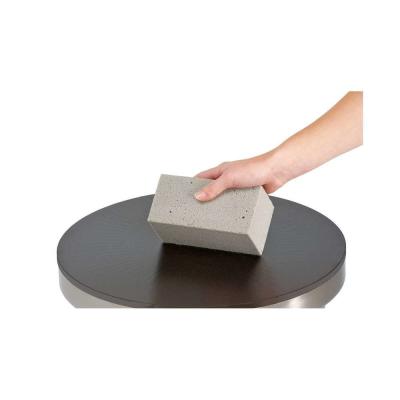 China Plancha ligera no tóxica respetuosa del medio ambiente Grey Cleaning Brick Block de la BARBACOA de la piedra pómez del artículo en venta