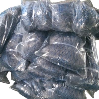 China Strong fishing net depth 1.8m length 50m gill net 3 layer grid gill net fishing network Accessories fishing net en venta
