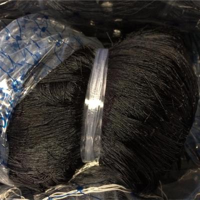 China fish farming net nylon/polyester 210D knotted multifilament fishing net red de pesca for sale