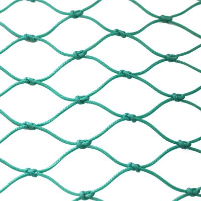 China fish farming net nylon/polyester 210D knotted multifilament fishing net red de pesca for sale