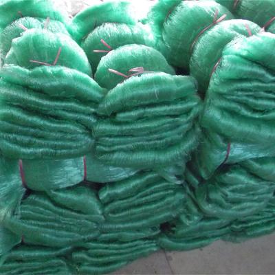 China fish farming net nylon/polyester 210D knotted multifilament fishing net red de pesca for sale