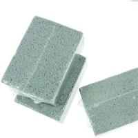China Flat Top Cleaning Brick 8x4x3.5 Inch Foam Glass Grill Stone for BBQ Griddle for sale