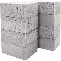 China Flat Top Cleaning Brick 8x4x3.5 Inch Foam Glass Grill Stone for BBQ Griddle for sale