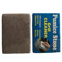 China Flat Top Cleaning Brick 8x4x3.5 Inch Foam Glass Grill Stone for BBQ Griddle for sale