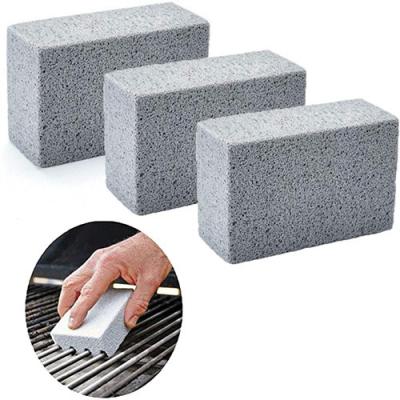 China Griddle Cleaning Kit, 10 Scouring Pads, 2 Grill Stone Bricks, 1 Indoor Grill Scraper, 2 Handles, Griddle Cleaner Kit for sale