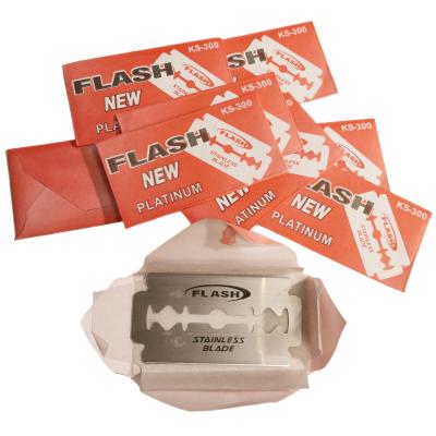 China Revestida con platino Cuchilla de doble filo de acero inoxidable de alta calidad en venta