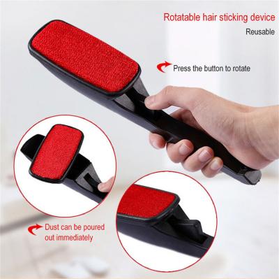 China Efficient rotatable Self-Cleaning Cat and Dog Dust Wiper Lint Roller clothes Brush for sale
