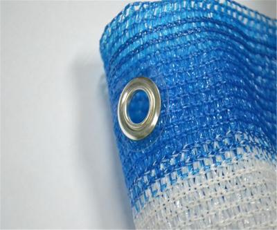 China Outdoor Privacy Fence Netting Aluminum / Copper Eyelets WITH Corners for sale