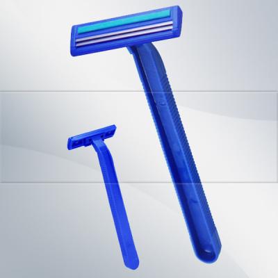 China twin blade razor imported blade disposable 2 blade razors for sale
