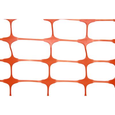 China Plastic PE material orange safety alert snow fence/road barrier net for sale