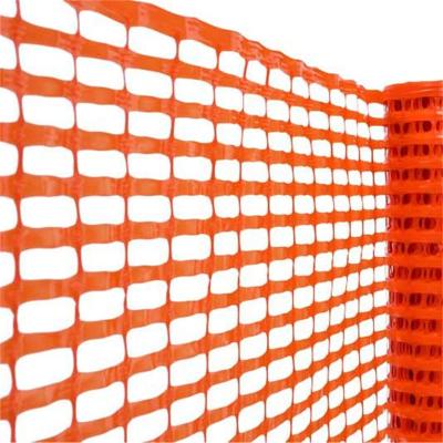 China Plastic white snow fence yellow safety fence warning net for sale