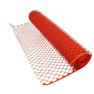 China Plastic Safety Fence Snow Fence Orange Safety Fence for sale
