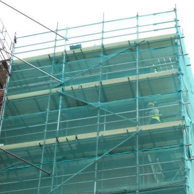 China Red de la ruina de la red del andamio de la seguridad de la Virgen del HDPE en venta