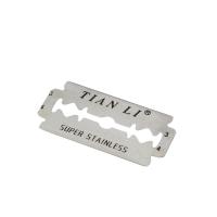 China Half Razor Blade for Barber Store Chrome Sputtered Stainless Steel 2 Inch for sale