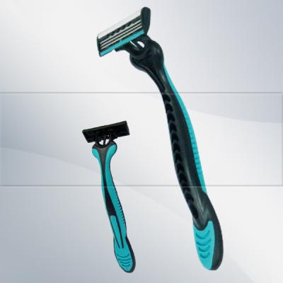 China R319 Triple blade disposable shaving razor with removable razor head for sale