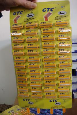 China Maquinilla de afeitar disponible de la cuchilla sola/doble de GTC en venta