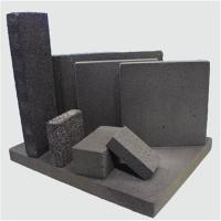 China Cellular Glass Insulation Board 650x550mm 140-180kg/m3 for High Temperature Piping for sale