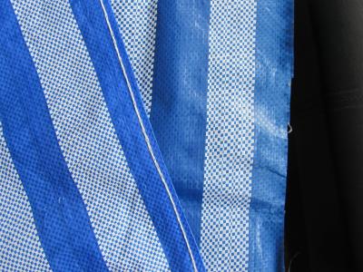 China 200GSM 2m*100m Blue PE Tarpaulin in Roll for sale