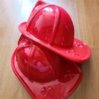 China Red Firefighter Hat for sale