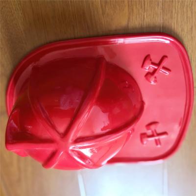 China FIRE HATS, PLASTIC W/ ELASTIC STRAP ITEM for sale