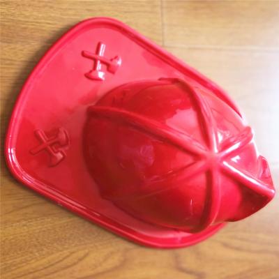 China FIRE HATS, PLASTIC W/ ELASTIC STRAP ITEM for sale