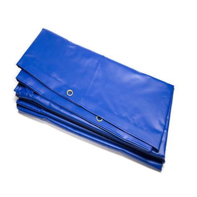 China La materia al aire libre azul y anaranjada cubrió la lona impermeable del Pvc del PE del camión de la lona de la lluvia en venta