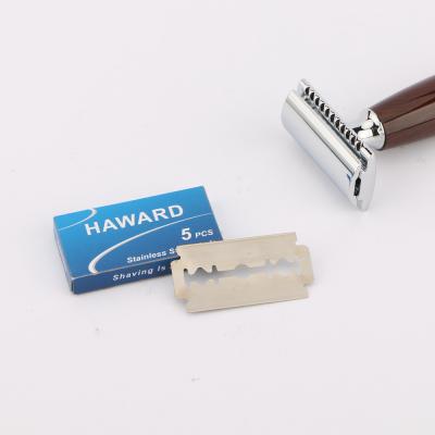 China Shaving razor blades / Disposable Shaving Blades / shaving double edge razor blades for sale