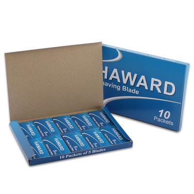 China Wholesale Classic Sharp Safety Stainless Steel Men's Shaving Double Edge Razor Blades for sale