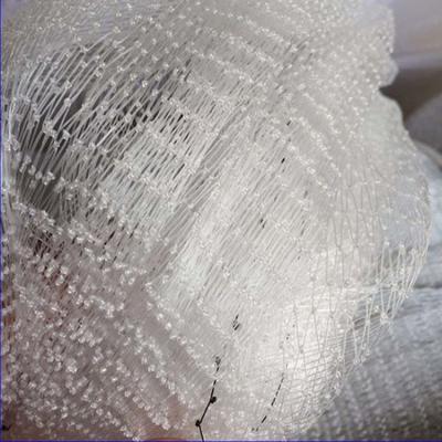 China La mano de alta calidad de nylon al por mayor multicolora de la red de pesca del monofilamento echó la pesca de la red suave de nylon en venta