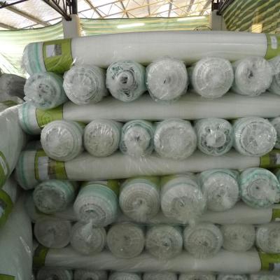 China Polyester mesh fabric white plastic anti hail net for greenhouse 5m width for sale