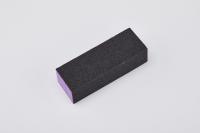 China Japan Sanding Paper Zebra Rectangle 100/180 Grit Grey Nail Buffer Block for sale