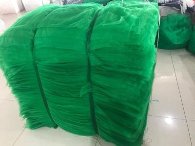 China 80x100cm green HDPE date tree date palm mesh net bag for sale