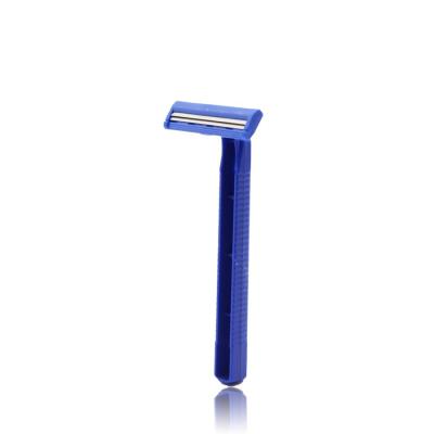 China #2021  2 Blade Razor Bathrooms Disposable Shaving Razor Plastic Handle For Man Face Care for sale