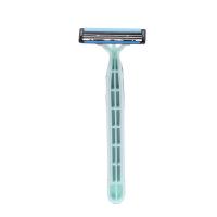 China Triple Blade Disposable Razor 6g Stainless Steel Blue Green for Shaving for sale