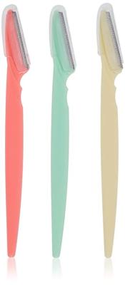 China Eyebrow Razor for Face, Neck and Eyebrows, Stainless Steel, by Shave Classic, 3 Count for sale