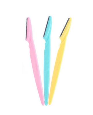 China L-Shaped Eyebrow Razor (3 Pcs) for sale