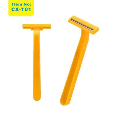 China 24pcs hanging card disposable razor for sale