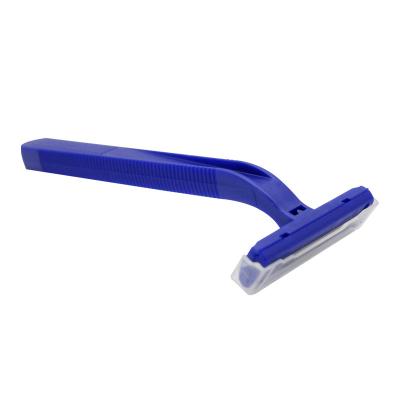 China Hot Sale Disposable mens stainless steel Twin blade beard display card shaving razor for sale