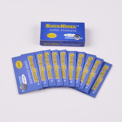 China Platinum Double Edge Safety Razor Blades ,100 Count for sale