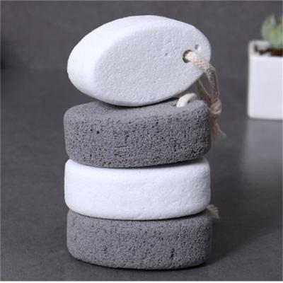 China Pumice Stone for Feet - Natural Lava Foot Stone with New Eco-Friendly Holder - Callus Warts Corn Removal for sale