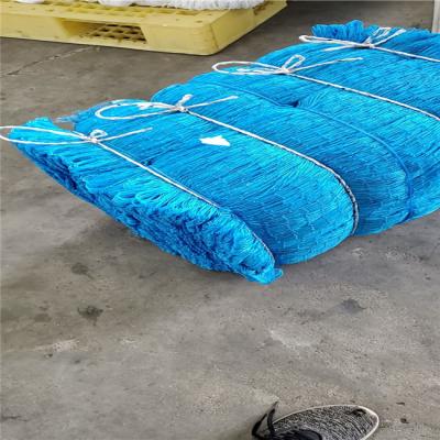 China UV treated knotted twisted HDPE fishing nets for sale