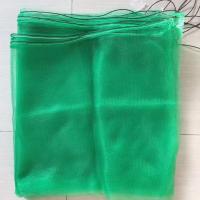 China HDPE Date Palm Mesh Bag with Drawstring 80x100cm UV Protected for sale