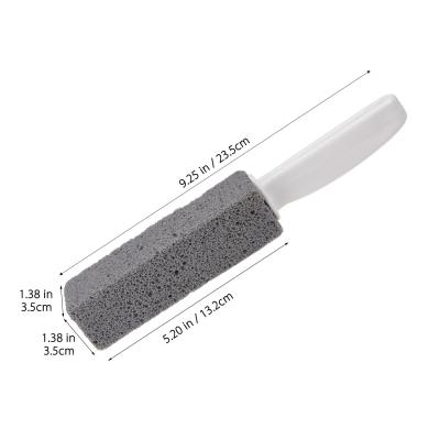 China Piedra de limpieza de la piedra pómez de limpiador del cepillo del retrete colorido de la piedra pómez en venta