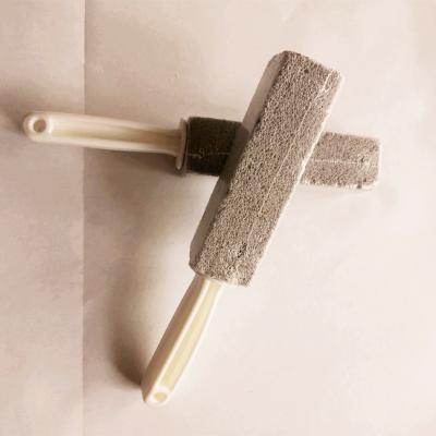 China 2 PC apomazan la piedra de limpieza con la manija, taza del inodoro Ring Remover Bathroom Cleaner Stones en venta