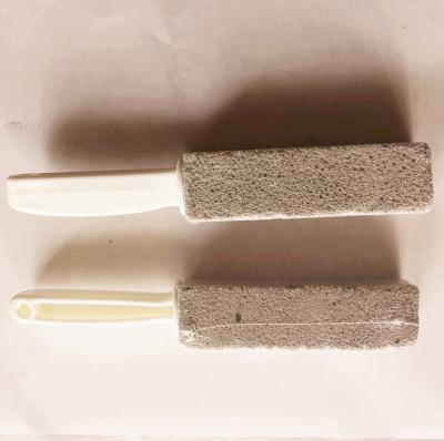 China Piedras de piedra pómez para el cojín de fregado de limpieza de la piedra pómez Grey Pumice Stick Cleaner para quitar la taza del inodoro Ring Bath Household en venta